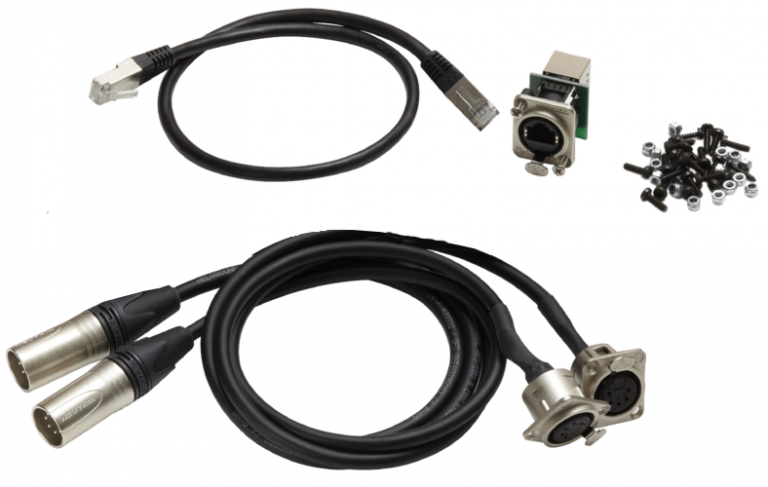 Adapter cable set 2 x DMX/XLR5, 1 x etherCON RJ45 – Show Technology ...