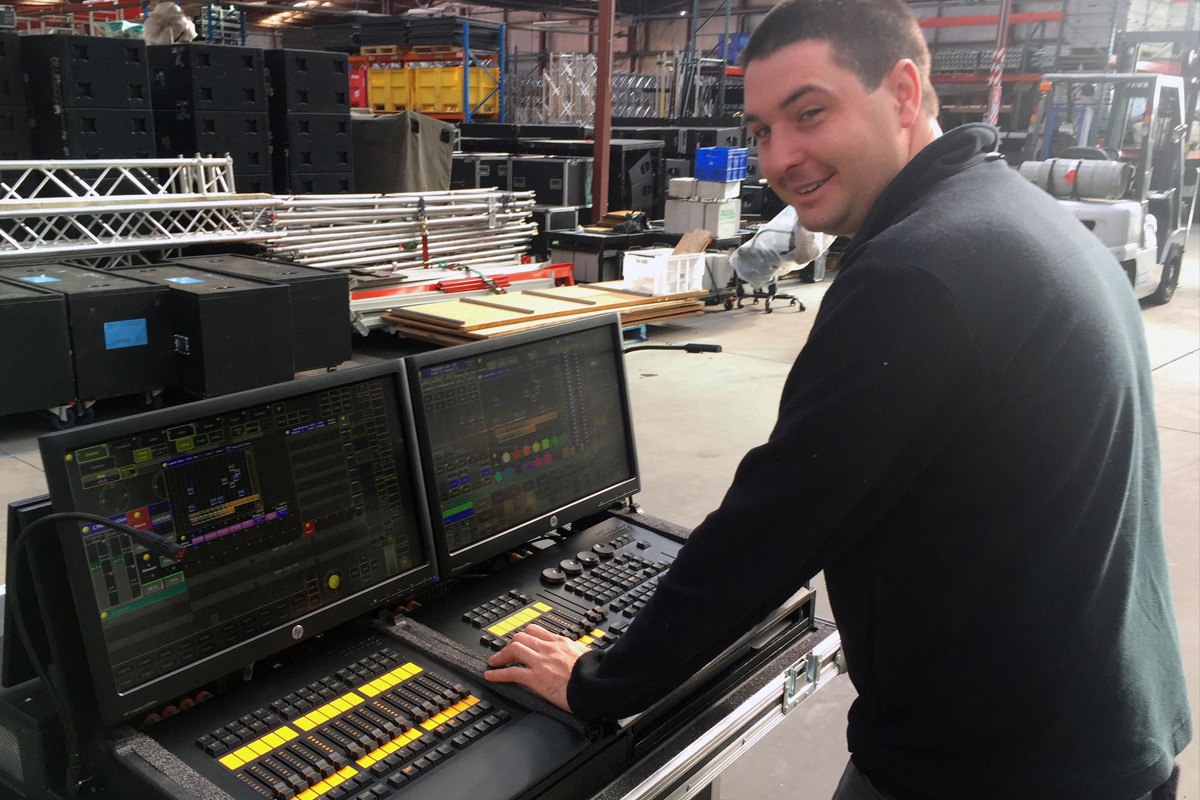 MA onPC for Bright Spark productions – Show Technology Australia