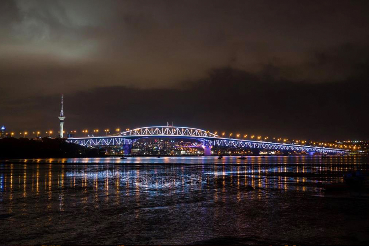 Auckland Harbour Bridge Show Technology Australia Auckland Harbour Bridge Show Technology Australia