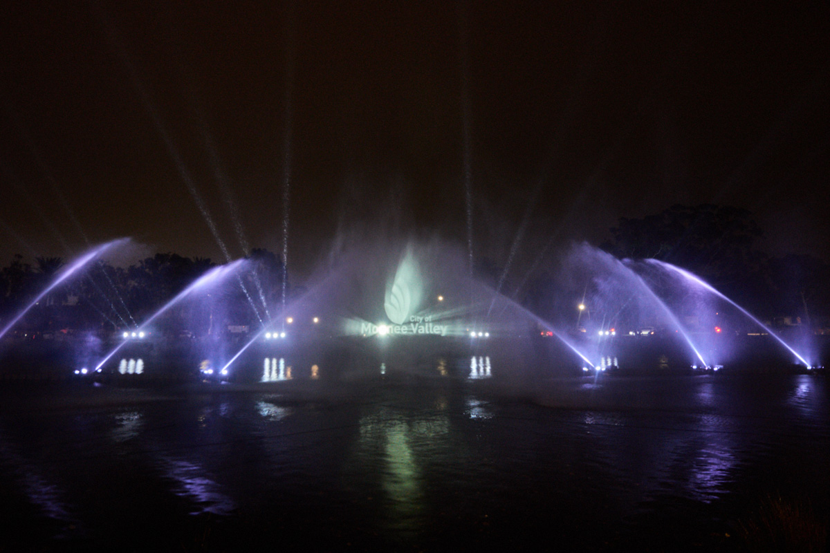 Claypaky Mythos 2 Illuminate the River – Show Technology Australia